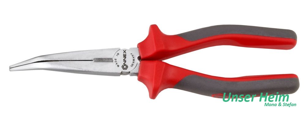 Zange - Telefonzange gebogene Spitzzange von Connex